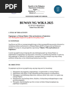 Buwan NG Wika Tarp | PDF