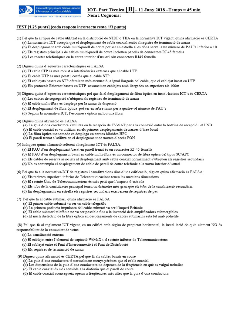 FQ Juny 2018 PartTecnica | PDF