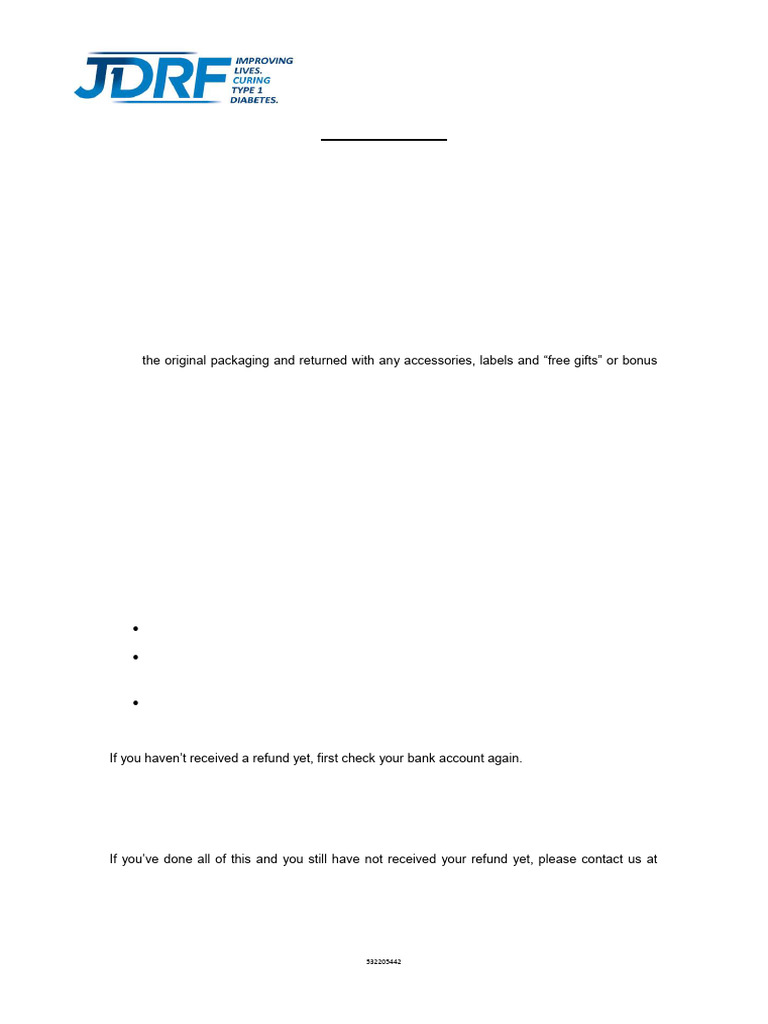 Returns Policy and Refund Process | PDF | Receipt | Gift