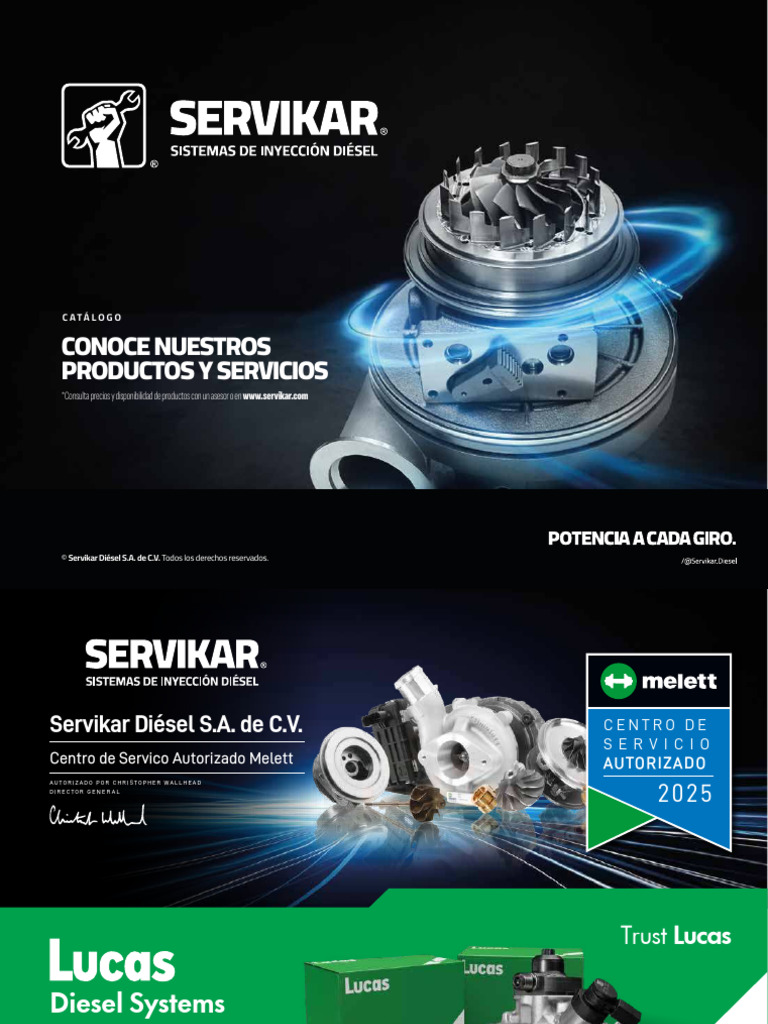 Componentes Diésel: Inyección y Turbos | PDF | Inyección de combustible ...
