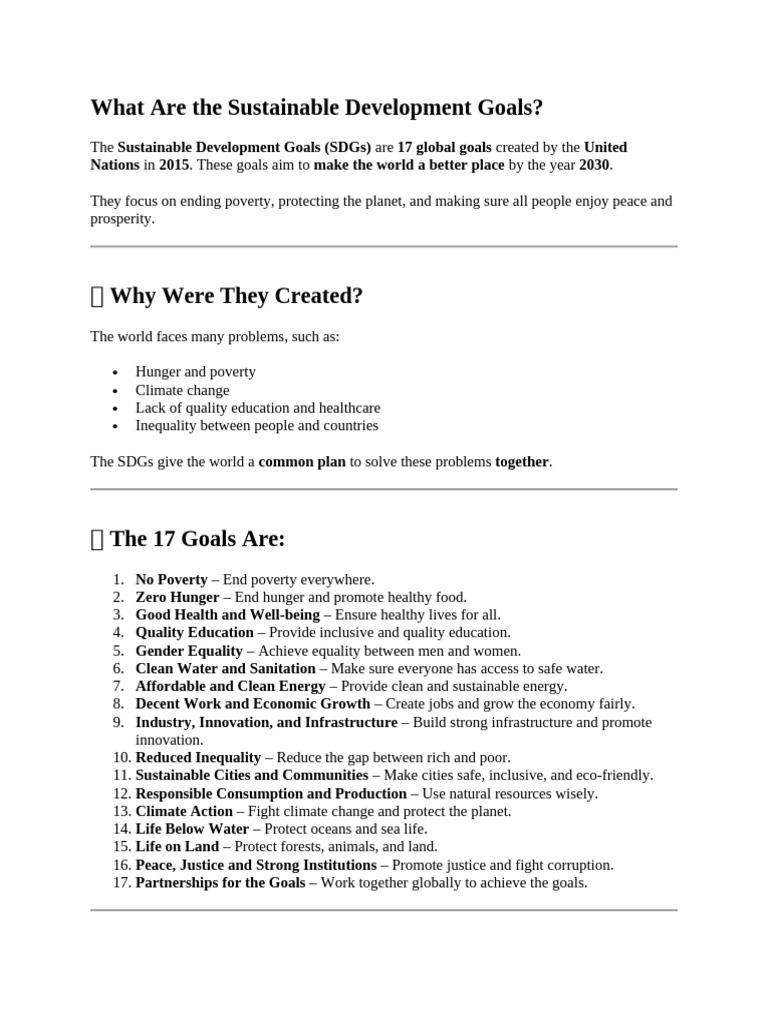 Sdg | PDF