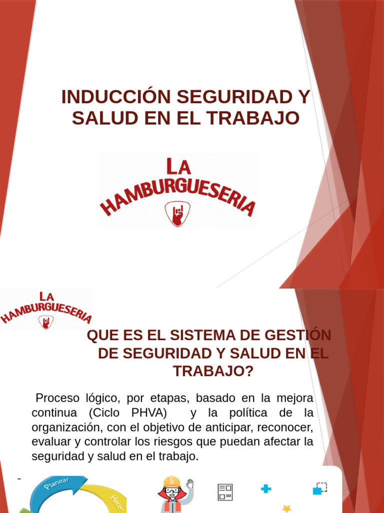 Induccion Diapositivas en SST | PDF | Derecho laboral | Valores