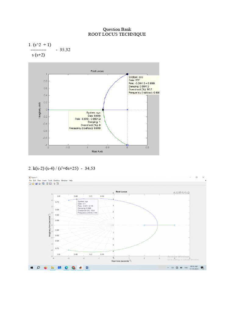 Root Locus | PDF