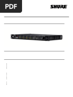 Shure P300 Specifications and Features | PDF | Decibel | Audio Engineering