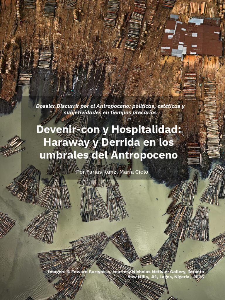 Haraway y Derrida en el Antropoceno | PDF | Capitalismo | Pensamiento