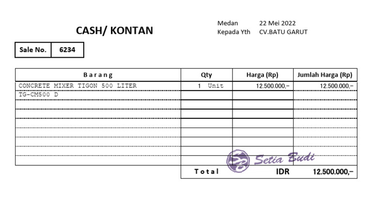 MIXER Batu Garut | PDF