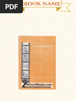 Class 11 English (Snapshots) Ncert Textbook | PDF
