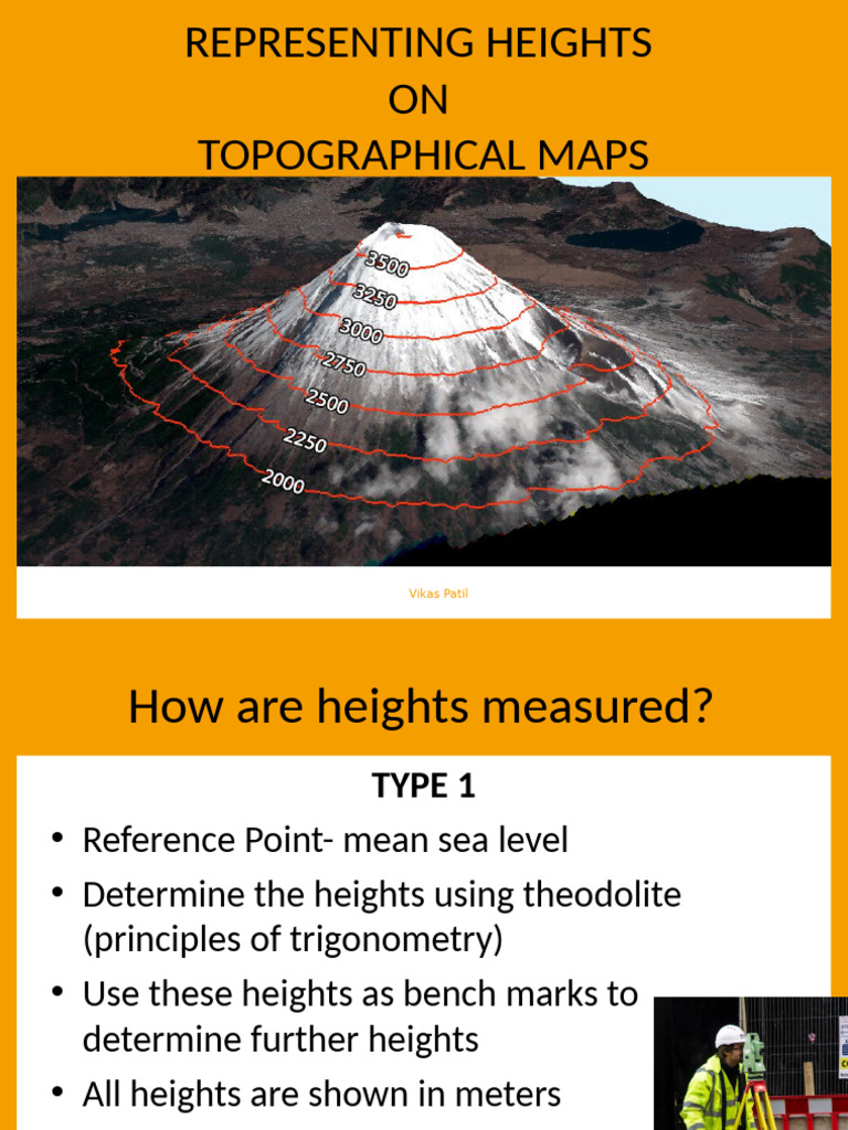 Spot vs. Triangulated Height in Maps | PDF | Contour Line | Geographic ...