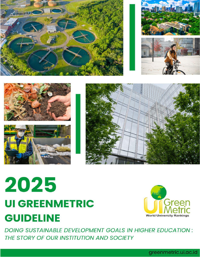 UI GreenMetric Guideline 2025 | PDF | Sustainability | Green Building