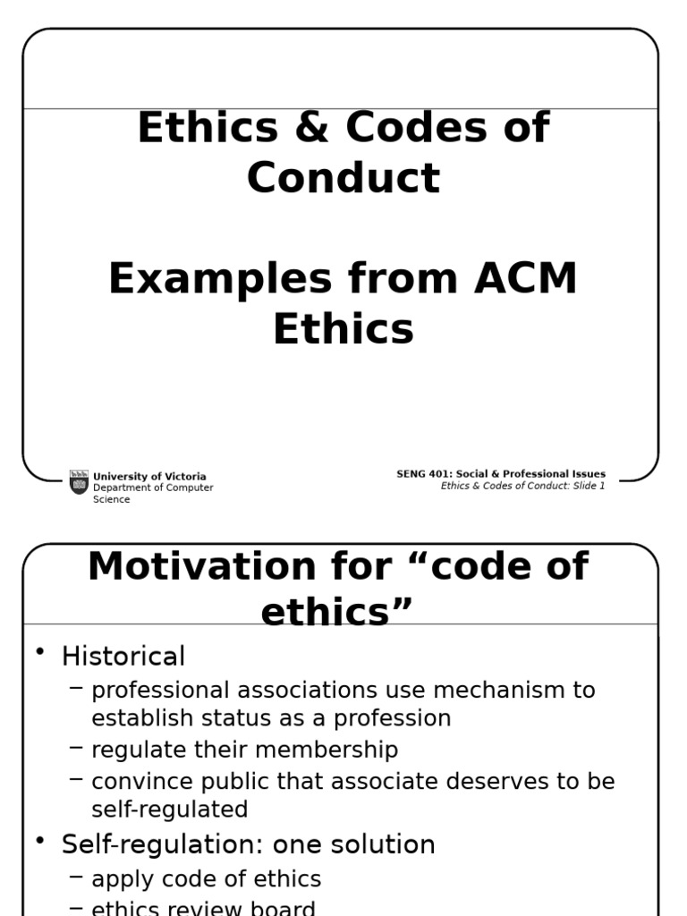 ACM Ethics in Computer Science | PDF | Software | Privacy