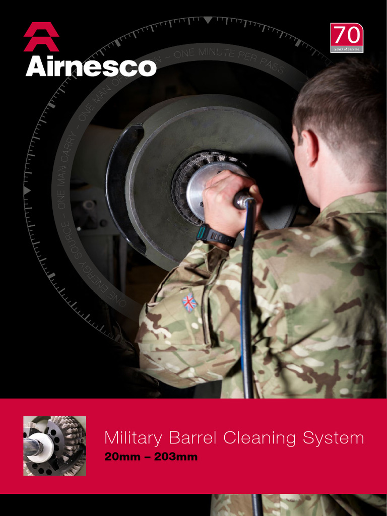 Military Barrel Cleaning System Overview | PDF | Gun Barrel