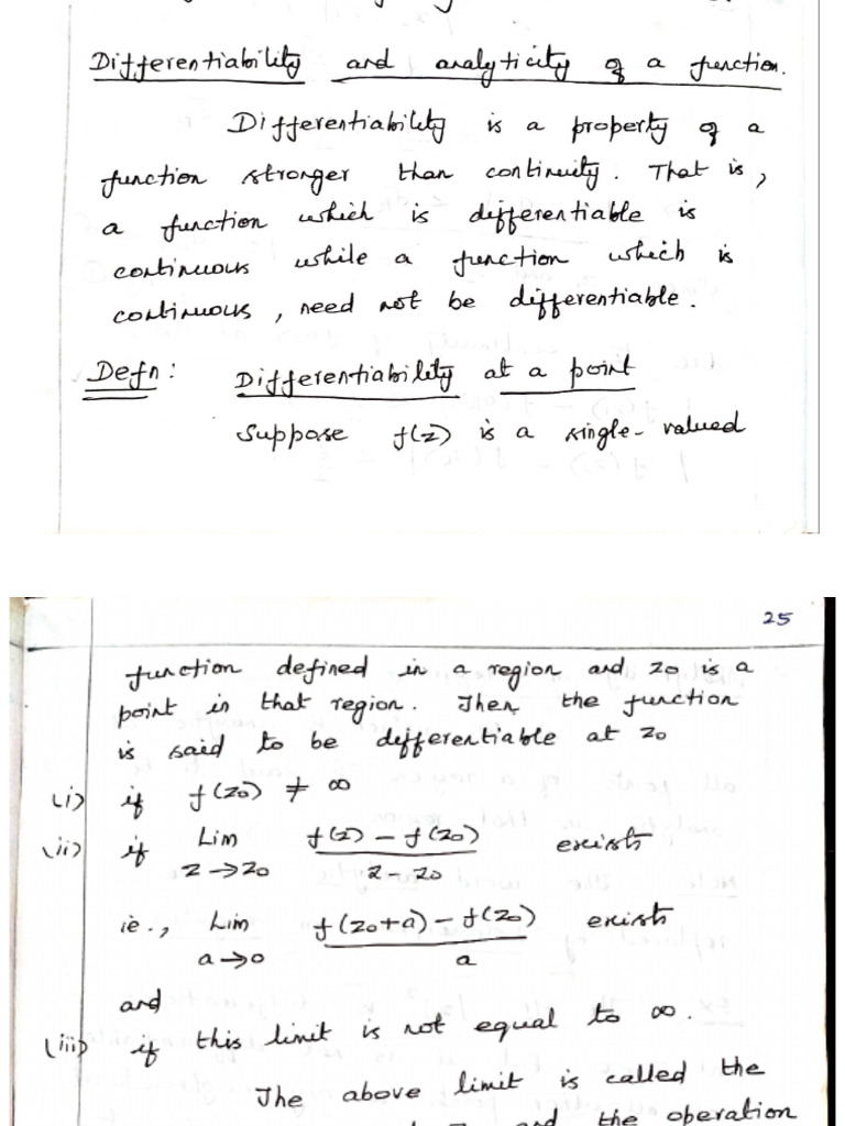 Complex Analysis 2 | PDF