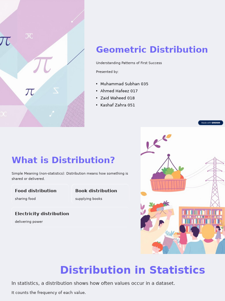 Geometric Distribution | PDF | Probability Distribution | Teaching ...