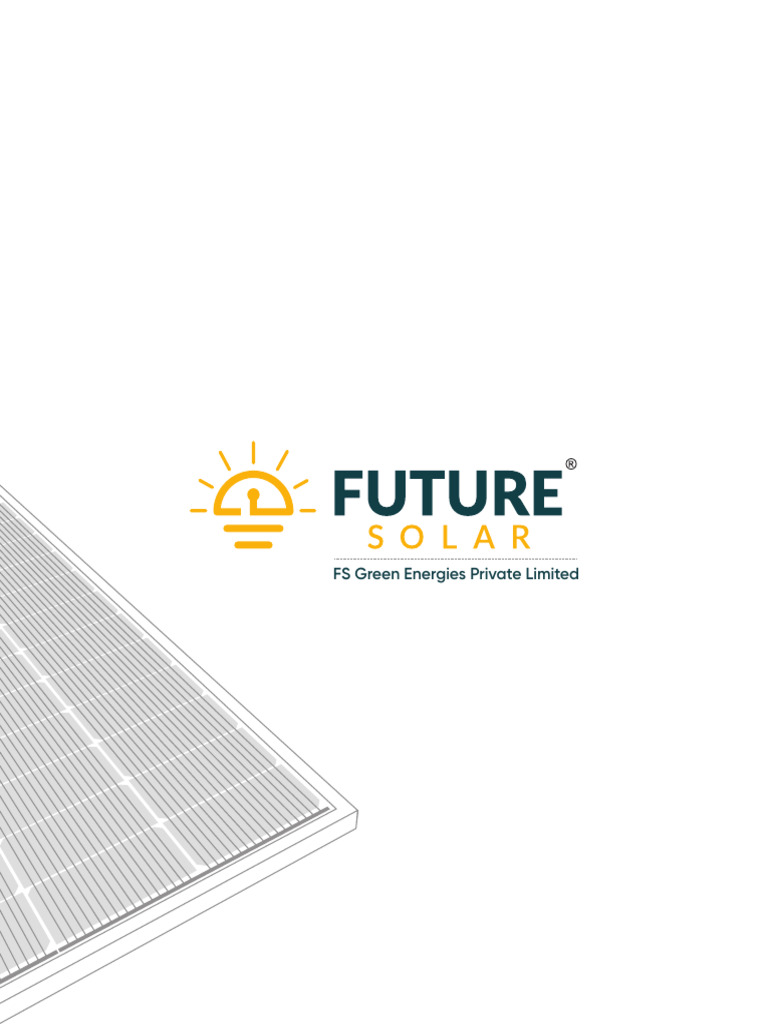 Future Solar: Innovating Renewable Energy | PDF | Photovoltaics | Solar ...