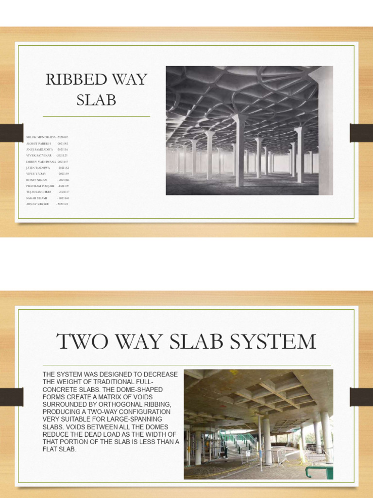 Advantages and Disadvantages of Ribbed Slabs | PDF