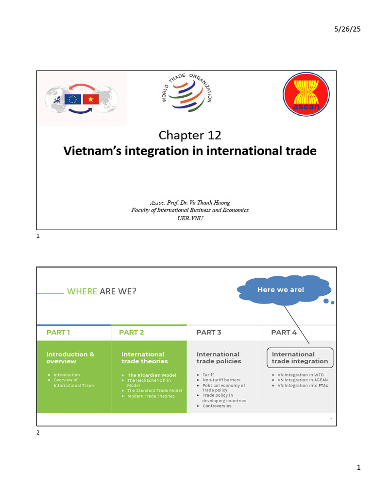 Chapter 12 - Part 1 - WTO - 2025 | PDF | World Trade Organization | General Agreement On Tariffs ...