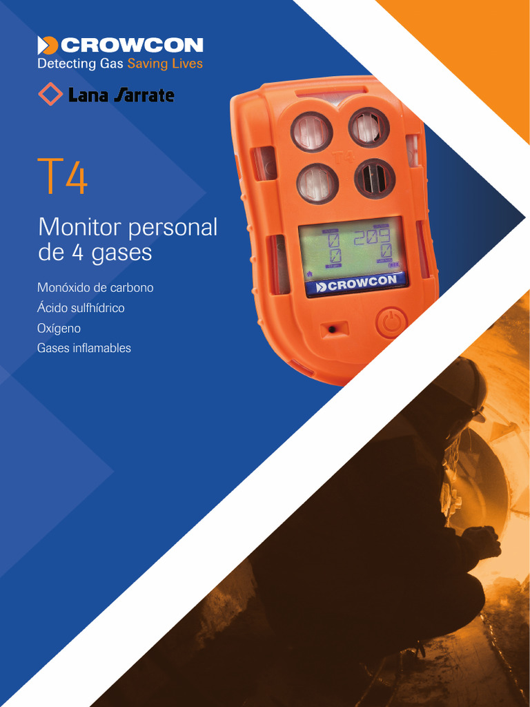 Hoja Tecnica Detector Gases T4 Ls | PDF