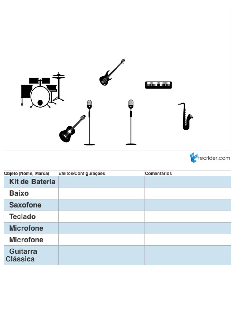 Stage Plot | PDF