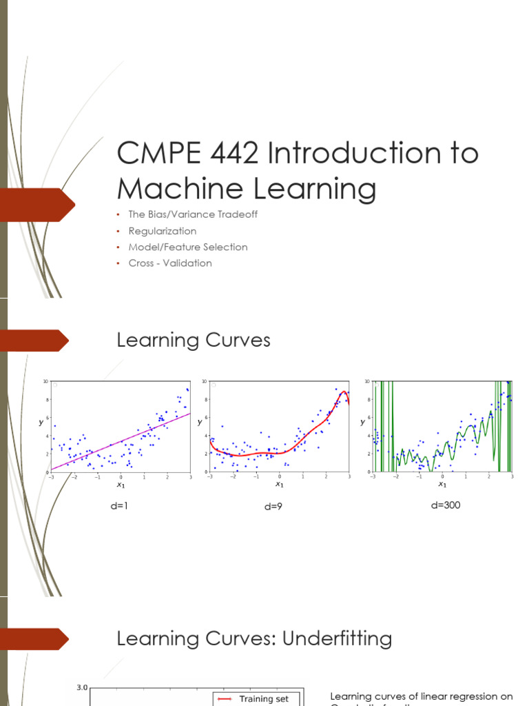 Regularization CrossValidation | PDF | Cross Validation (Statistics) | Regression Analysis