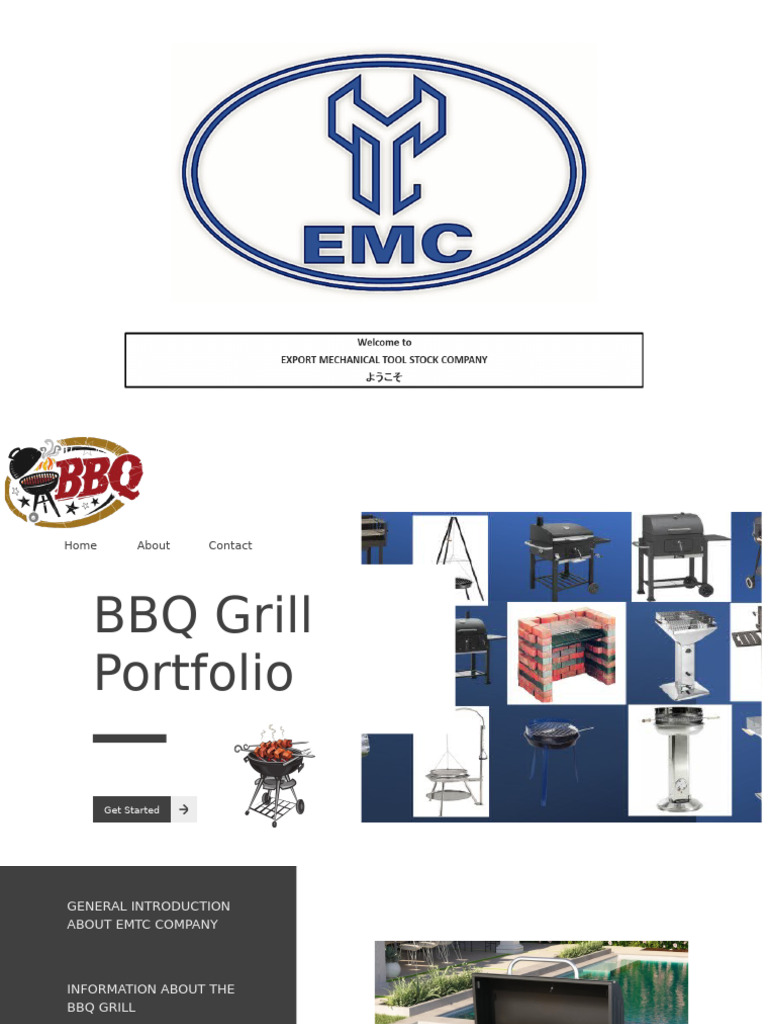 BBQ Grill Portfolio - EMTC | PDF