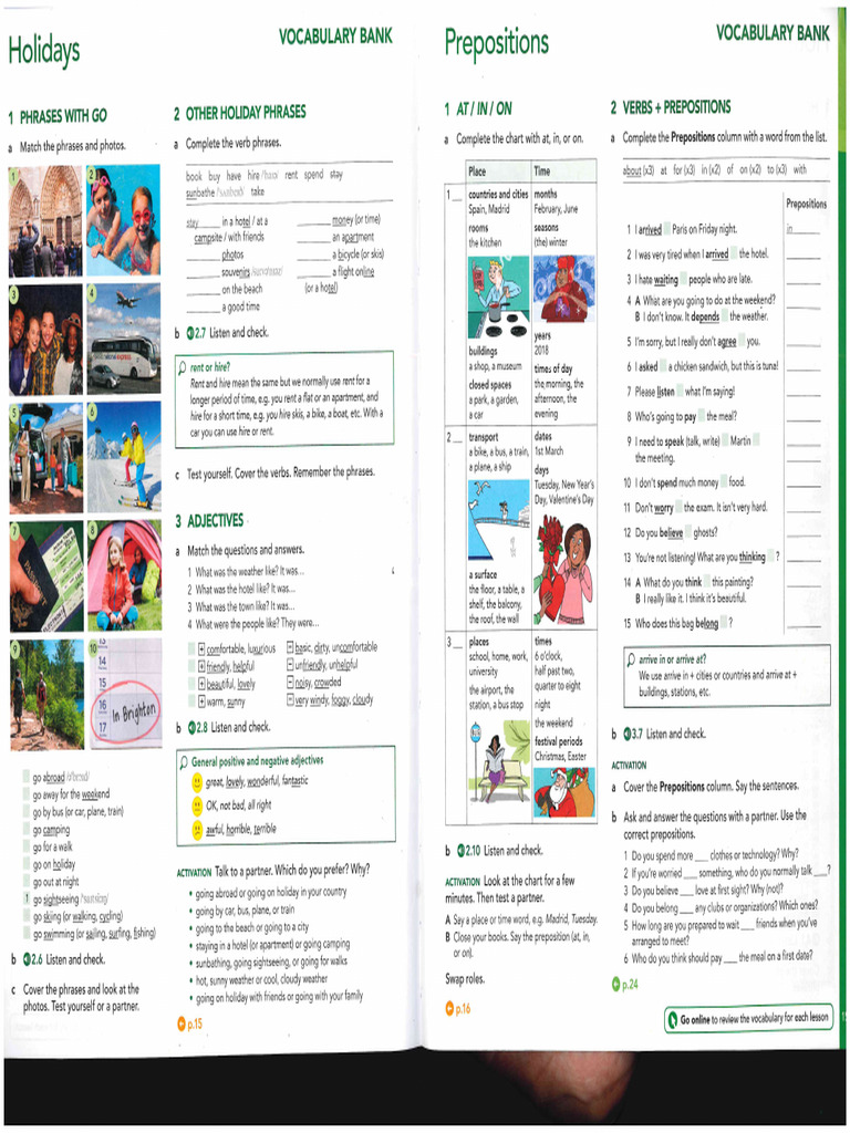 Vocabulary Bank | PDF