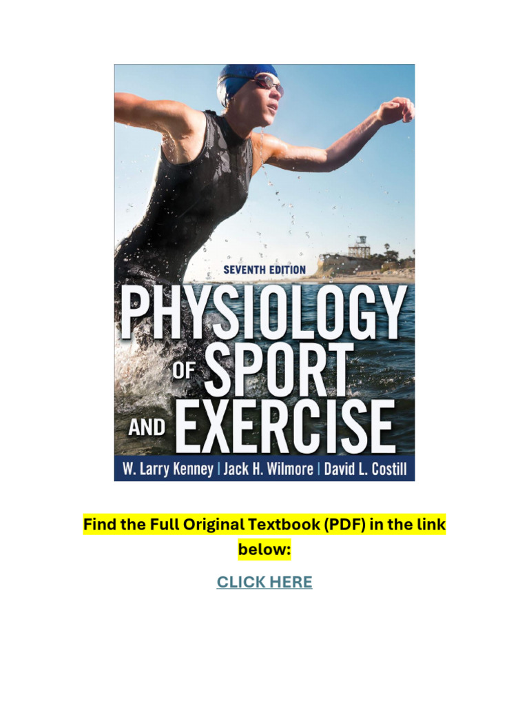 Physiology of Sport and Exercise 7th Ed. | PDF | Skeletal Muscle ...
