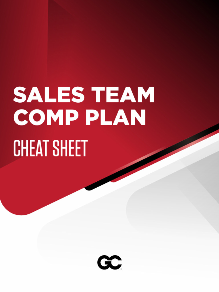2024.08.06 - Sales Team Comp Plan Cheat Sheet v5 A | PDF | Sales | Incentive
