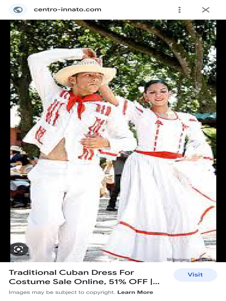 Traditional Cuban Dress - Google Search | PDF