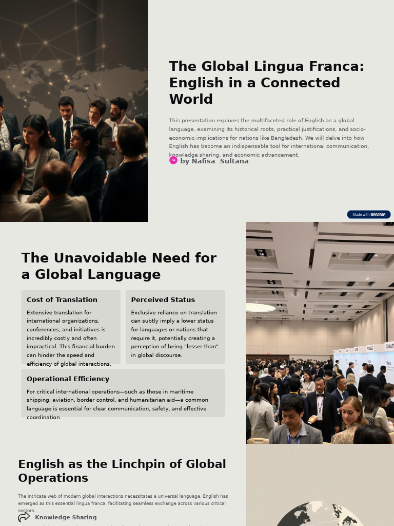 English: Key to Global Success in Bangladesh | PDF | English Language ...