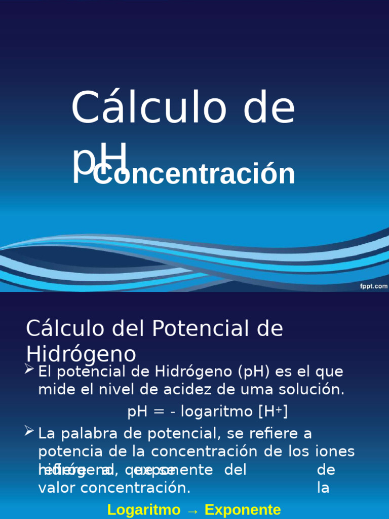 Clase 6 PH y Poh | PDF | Ph | Moléculas