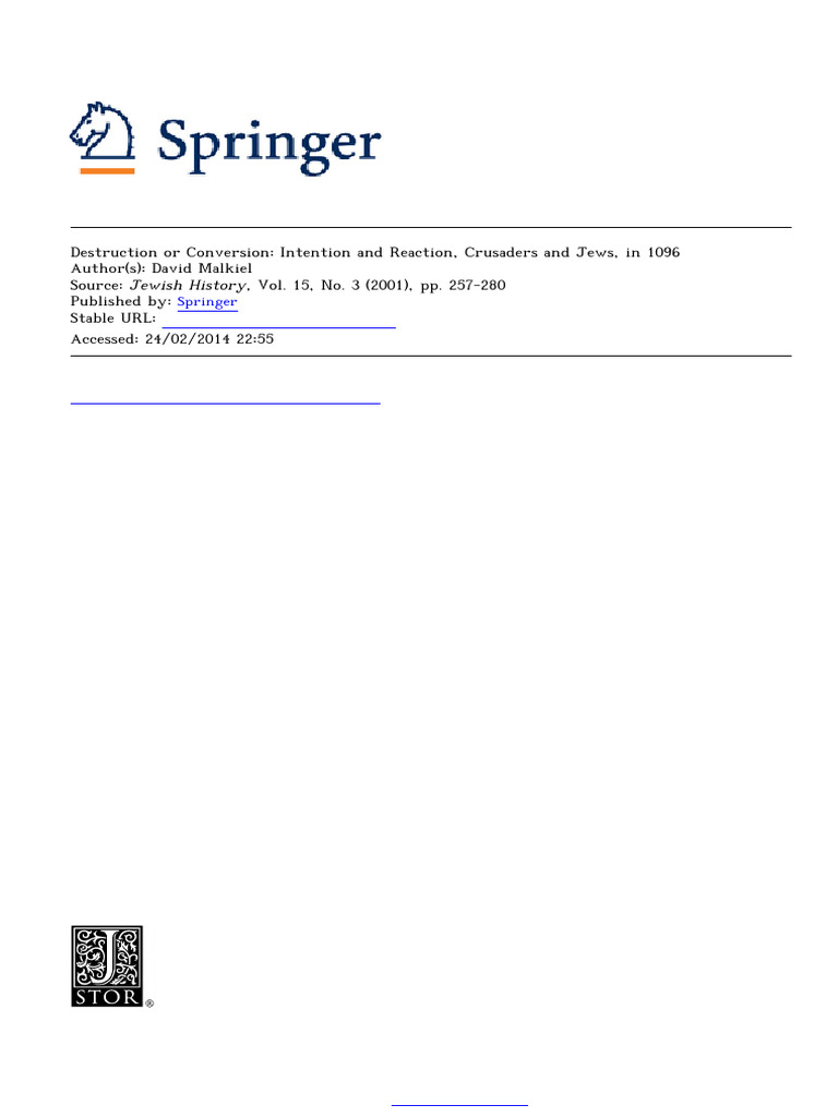 Springer: Springer Is Collaborating With JSTOR To Digitize, Preserve ...