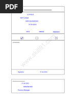 Goods Return Note Template | PDF