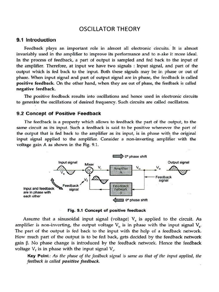 BE Oscillator | PDF