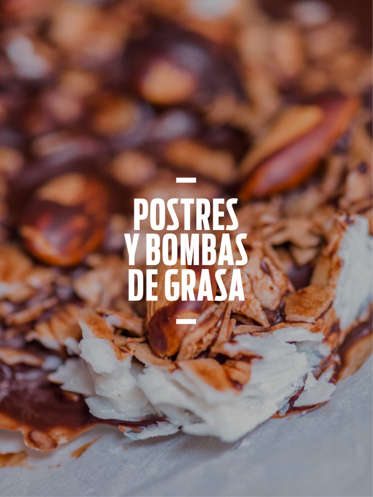 POSTRES | PDF | Postres | Chocolate