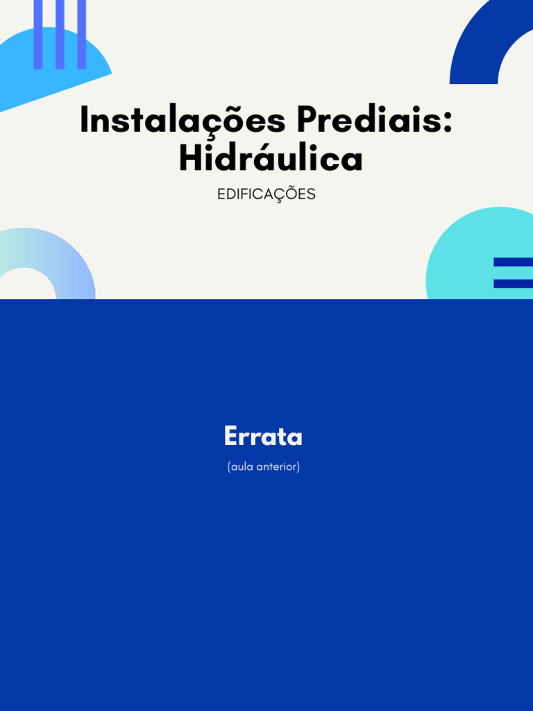 Aula 1 - Errata | PDF
