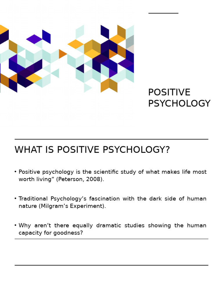 1 Introduction, History, Character Strengths | PDF | Positive ...