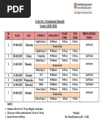 2025 Psle Timetable Final Version 01.01.25 | PDF