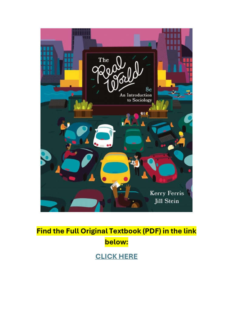 The Real World: Sociology 8th Edition | PDF | Sociology | Pedagogy