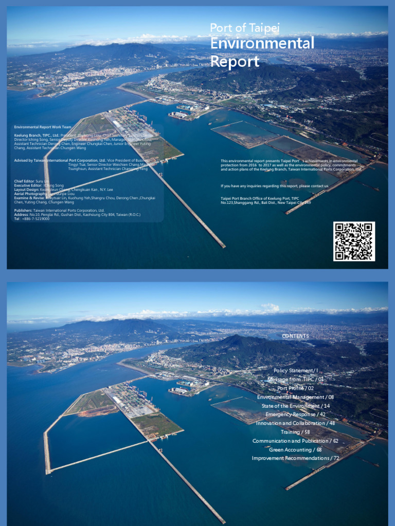 Taipei Port Environmental Report 2016-2017 | PDF | Air Pollution ...