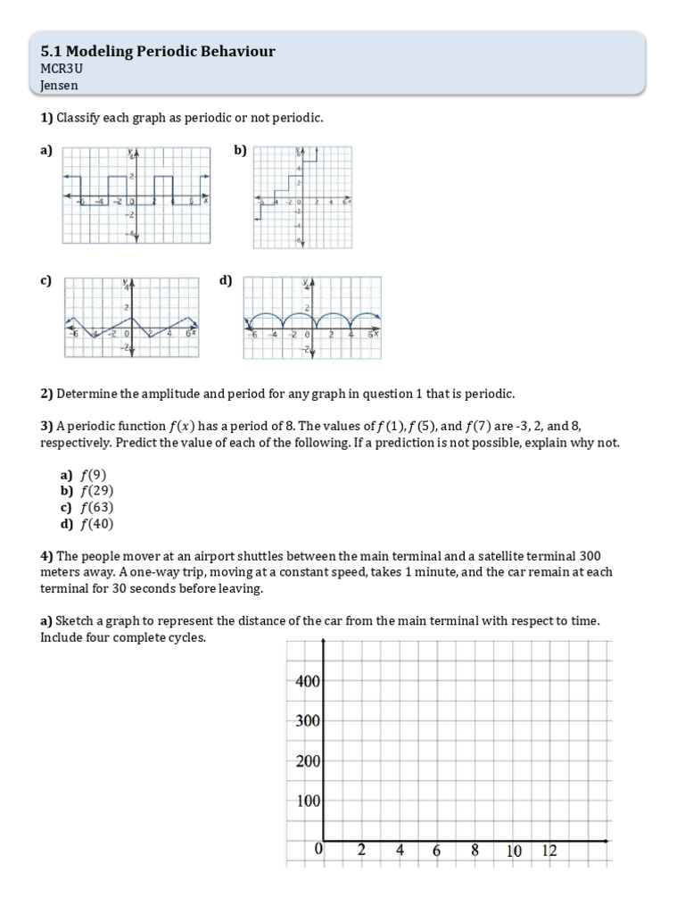 Analyzing Periodic Behavior in Graphs | PDF | Tide