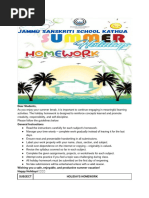 Class 6 Holiday Homework Guide | PDF | Leaf | Mathematics
