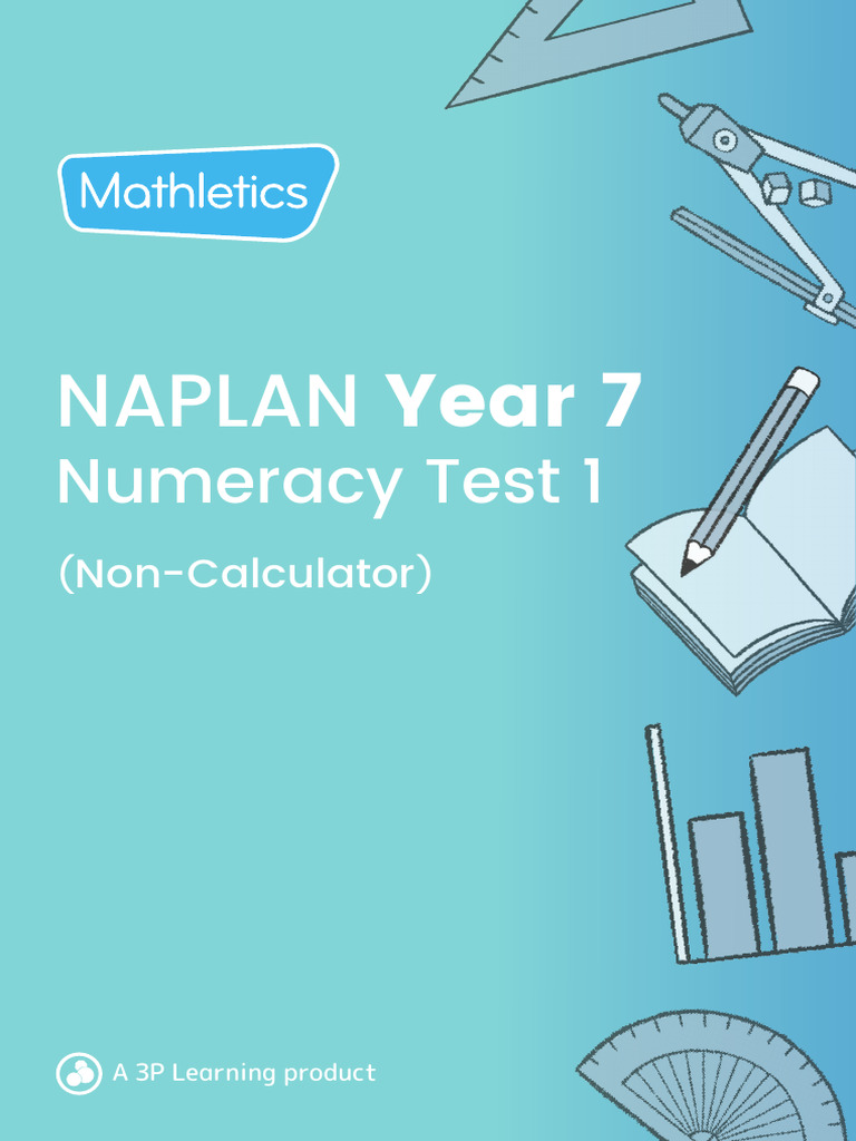NAPLAN Yr 7 Numeracy Test-1 NonCalc | PDF