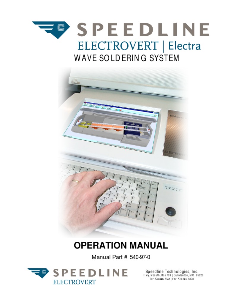 Electrovert Electra Operation Manual | PDF | Personal Protective ...