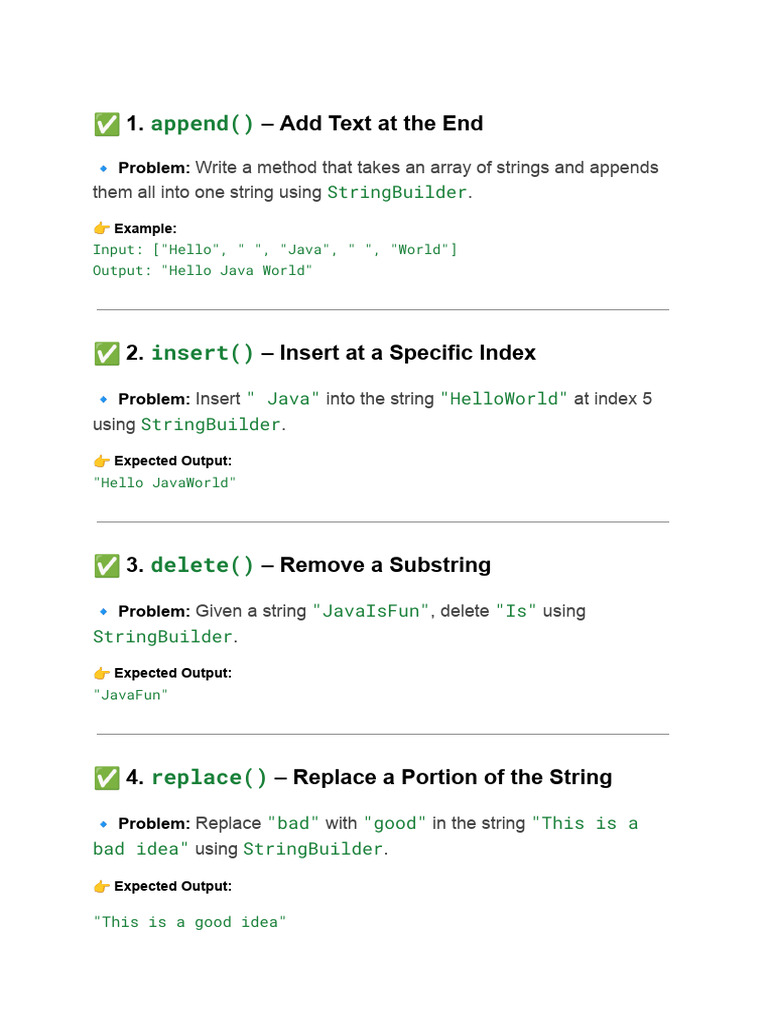 5.string Manipulation | PDF