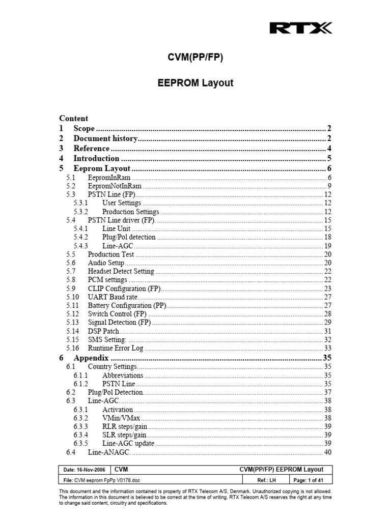 CVM Eeprom FPPP V0178 | PDF | Random Access Memory | Electrical Engineering