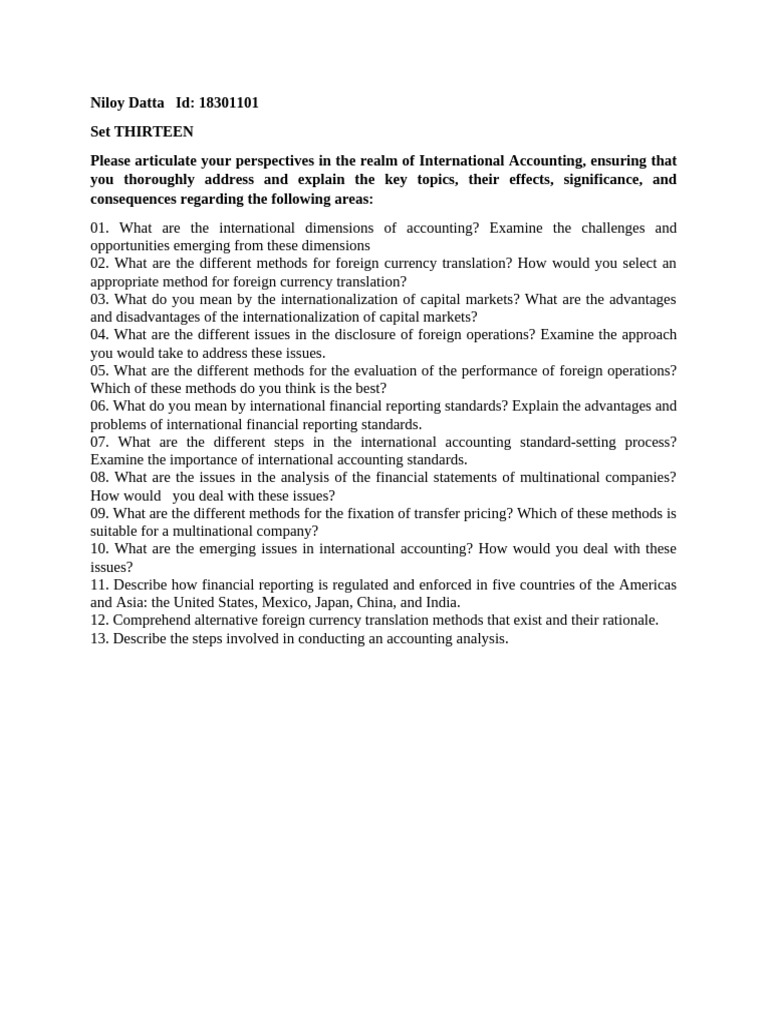 Set THIRTEEN Niloy Datta Id | PDF