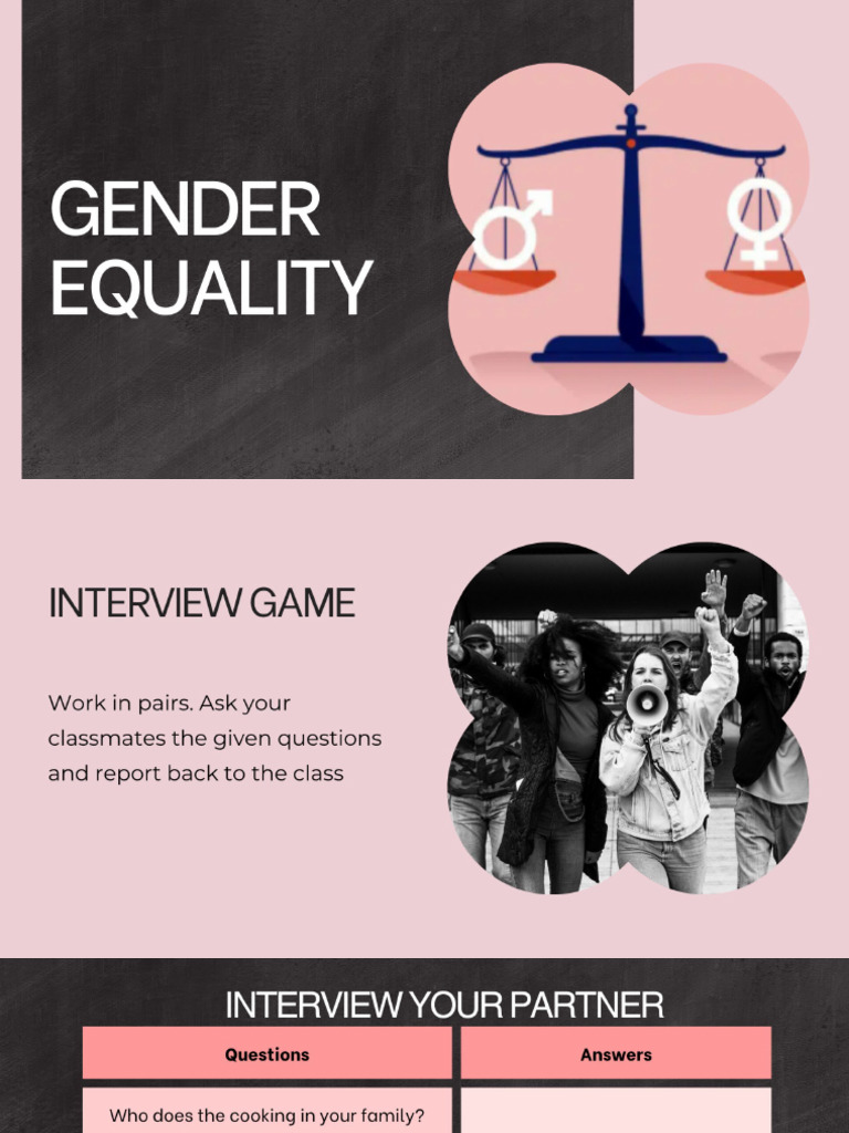 Gender Equality | PDF