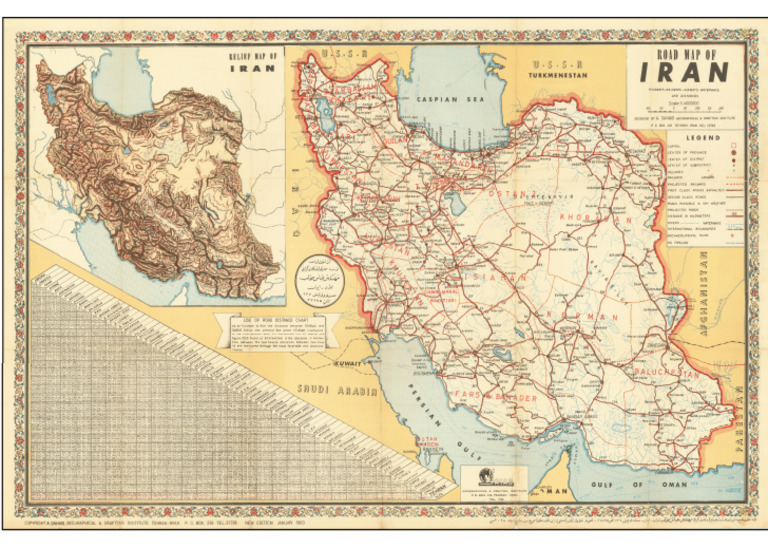 Iran Roads | PDF