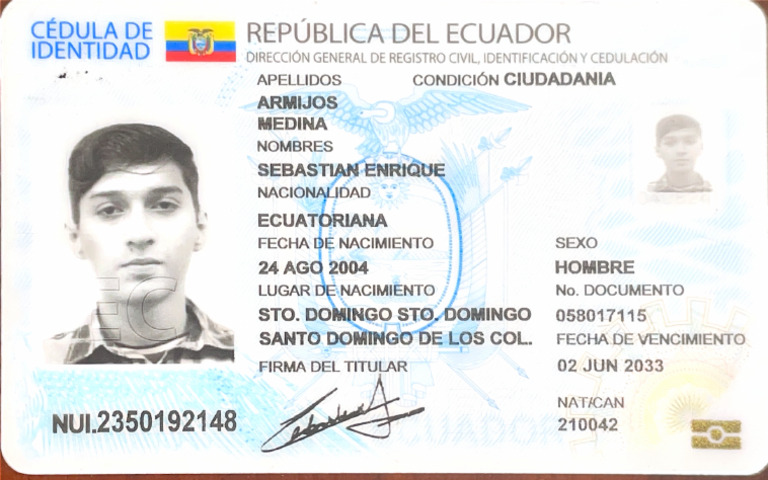 Cédula de | PDF