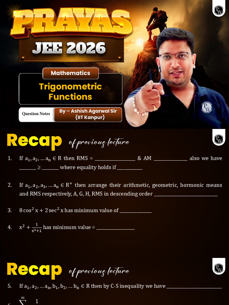 684fb1ed9ec49a1020866807 - ## - Trigonometric Functions - Question ...